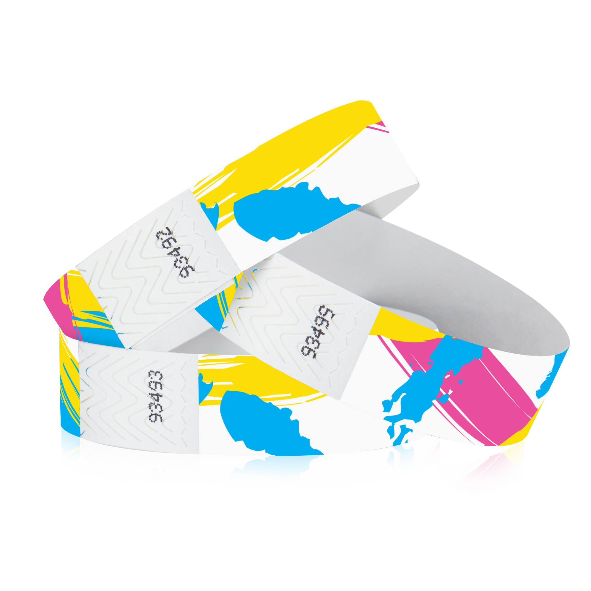 3/4" Tyvek 90s Paint Stroke